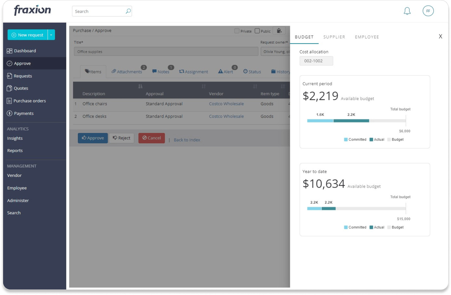 Fraxion Solutions | Powerful Procurement Software
