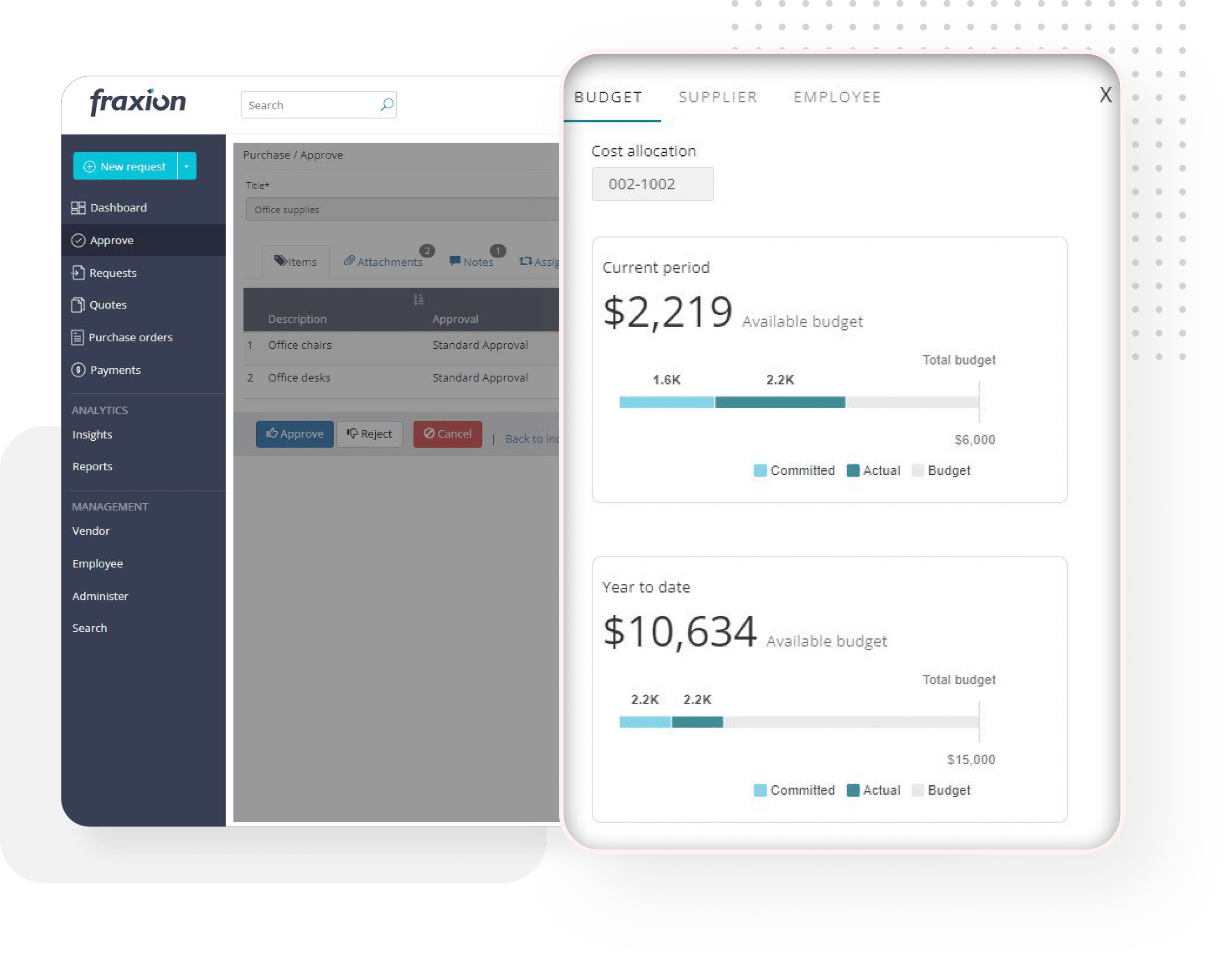Fraxion Spend Management Software