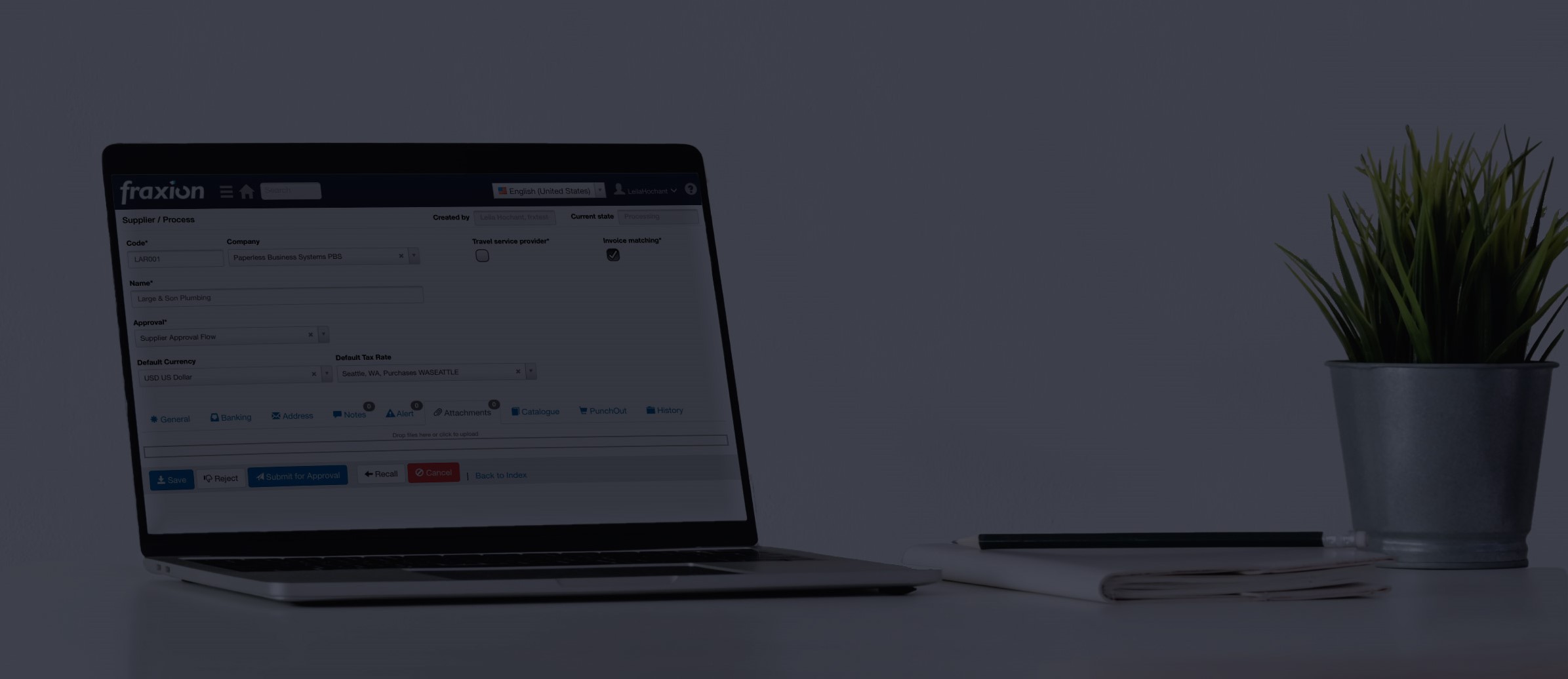 Fraxion Solutions | Powerful Procurement Software