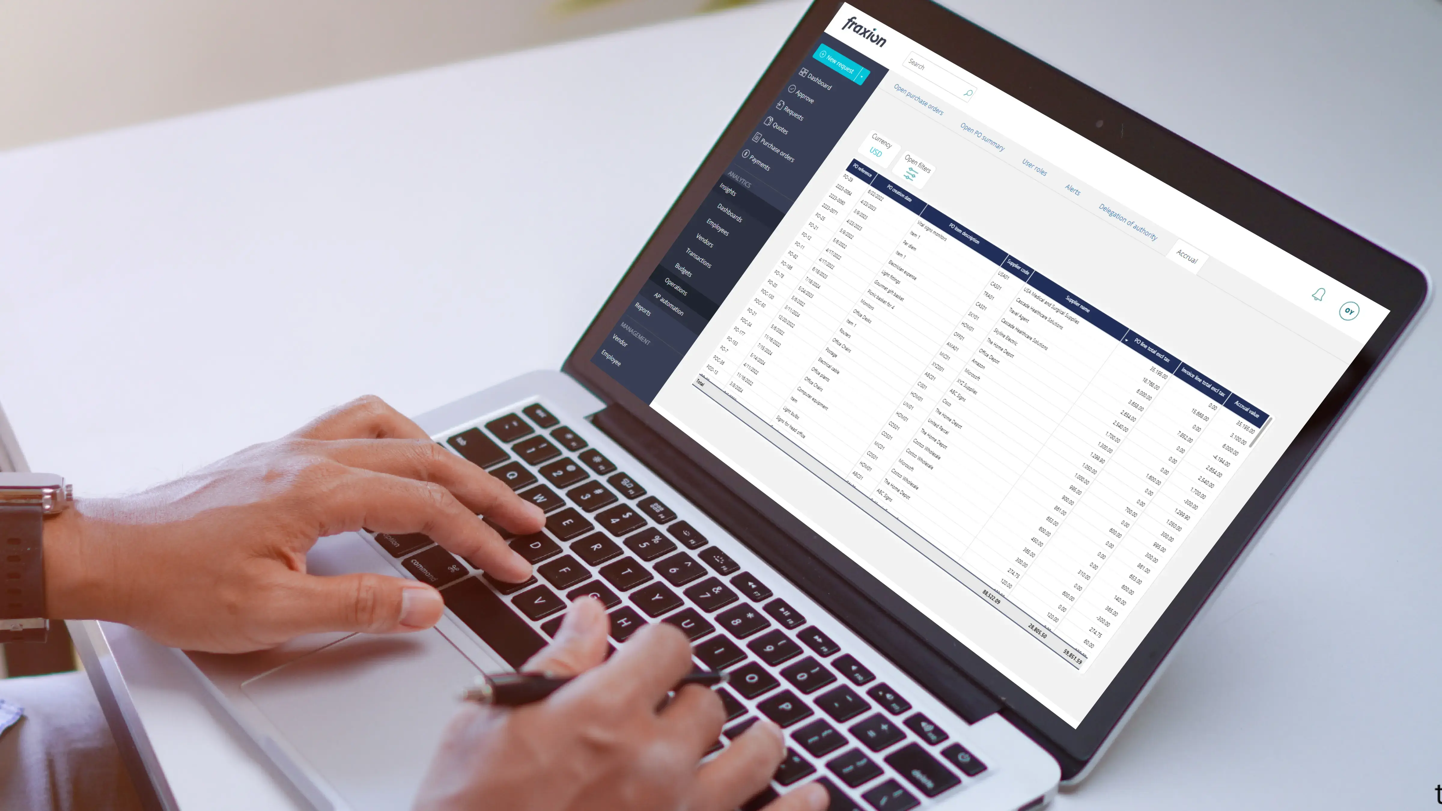 What’s new in Fraxion: Accrual report