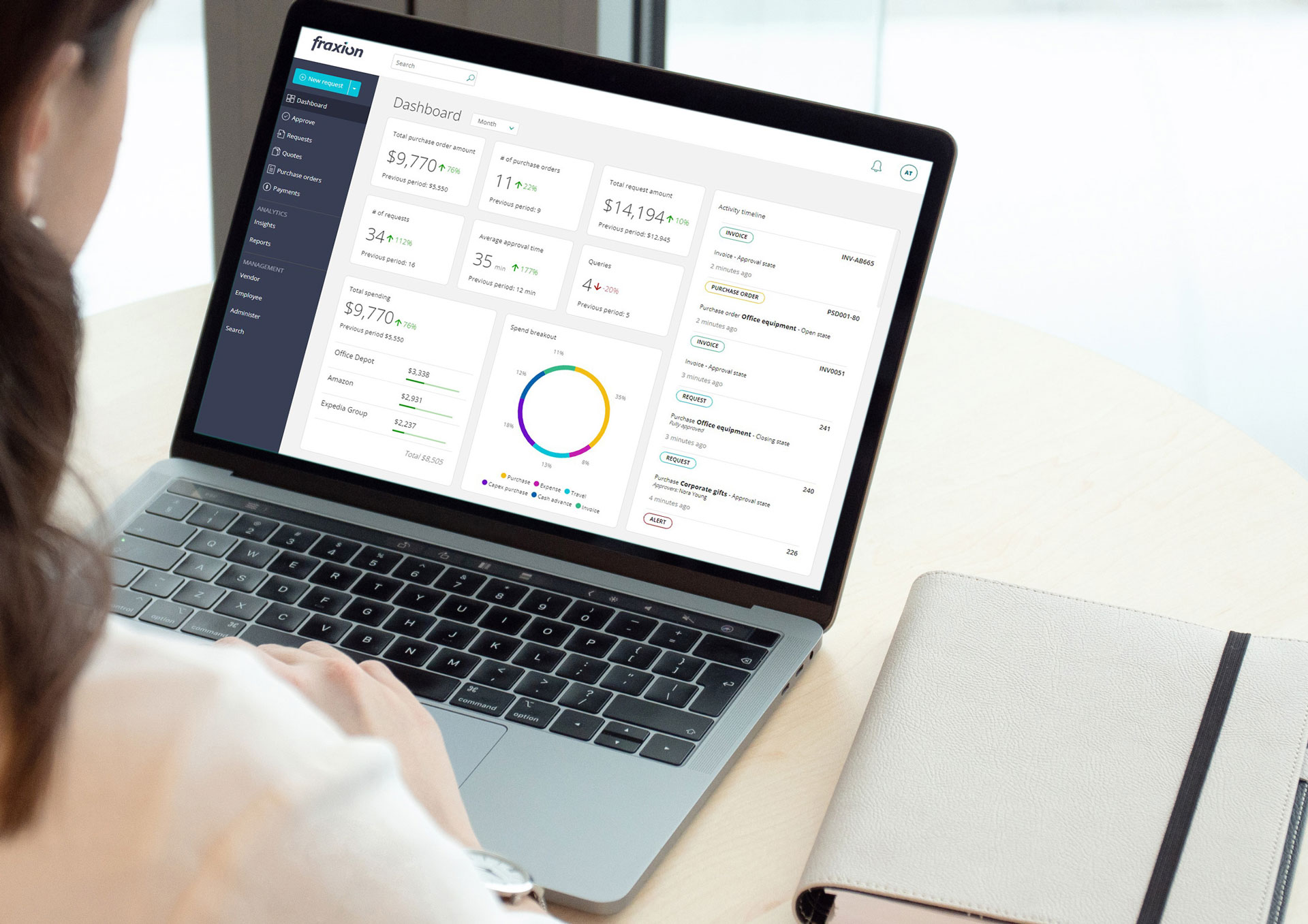 What’s new in Fraxion: New UI and personalized dashboard